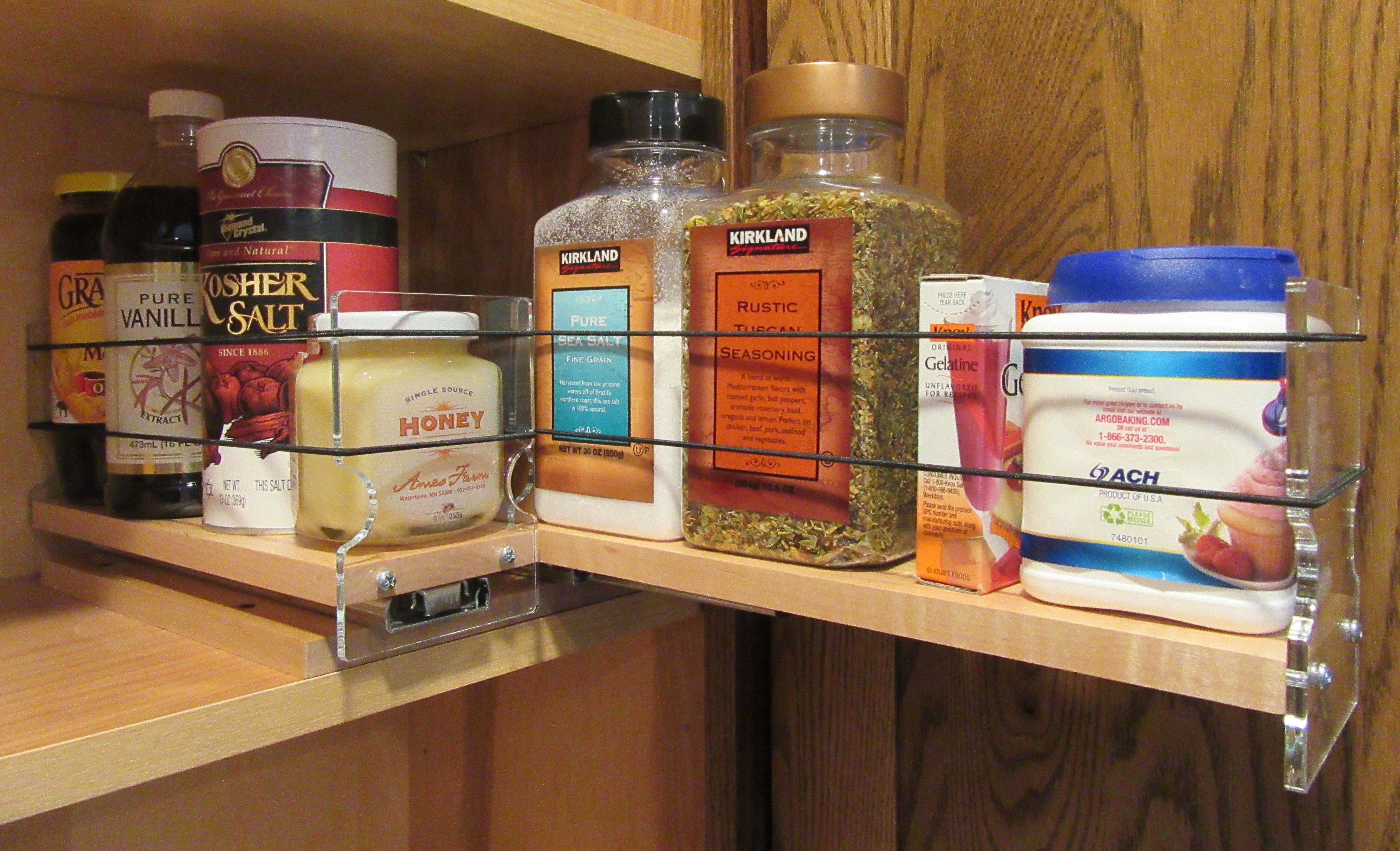 Shop Pull-Out Spice Racks by Cabinet Size | Vertical Spice