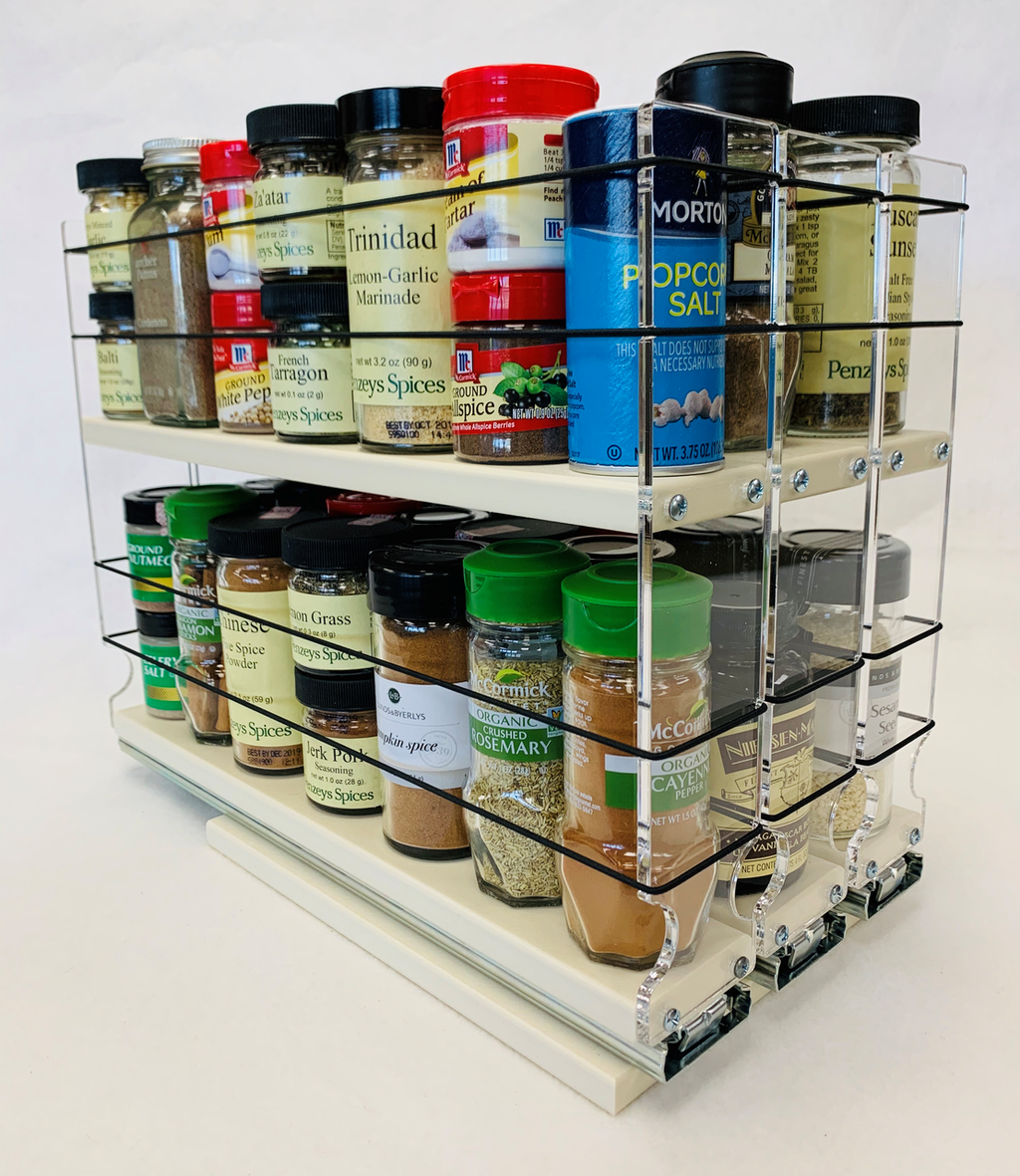 222x2x14 Spice Rack Drawer - Cream – Vertical Spice